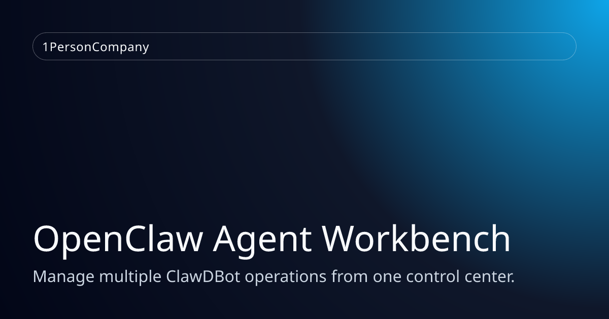 Incident Response Playbook for OpenClaw Mission Control | 1PersonCompany